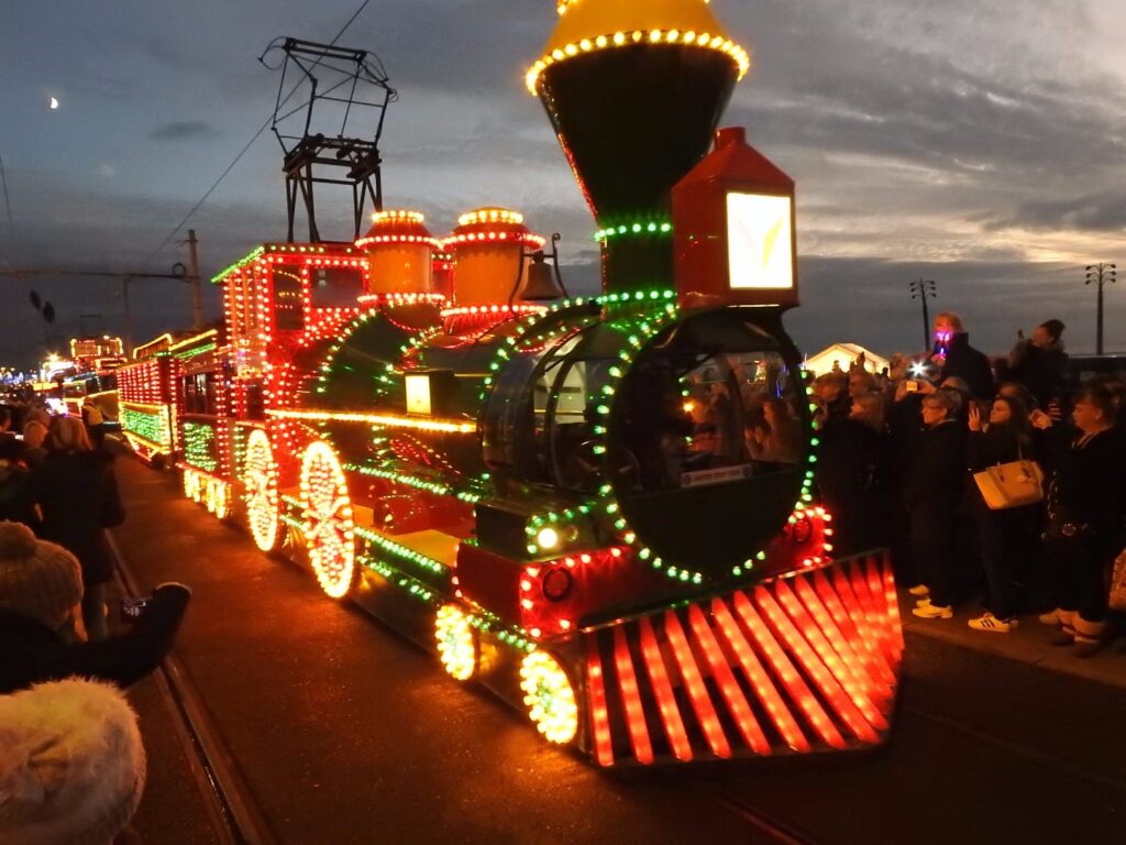Illuminated Tram Parade • Find out more with Live Blackpool
