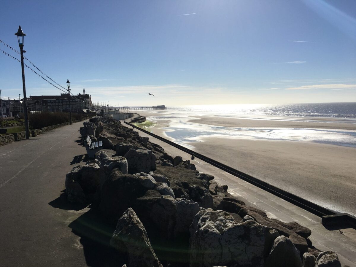 Explore Blackpool North Shore: Cliffs - with Live Blackpool
