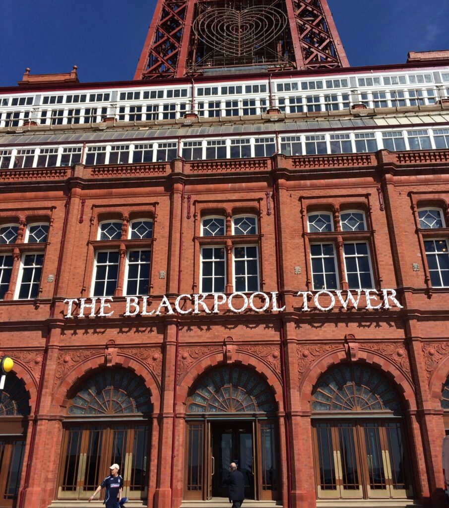 The Blackpool Tower Conservation • take a look with Live Blackpool