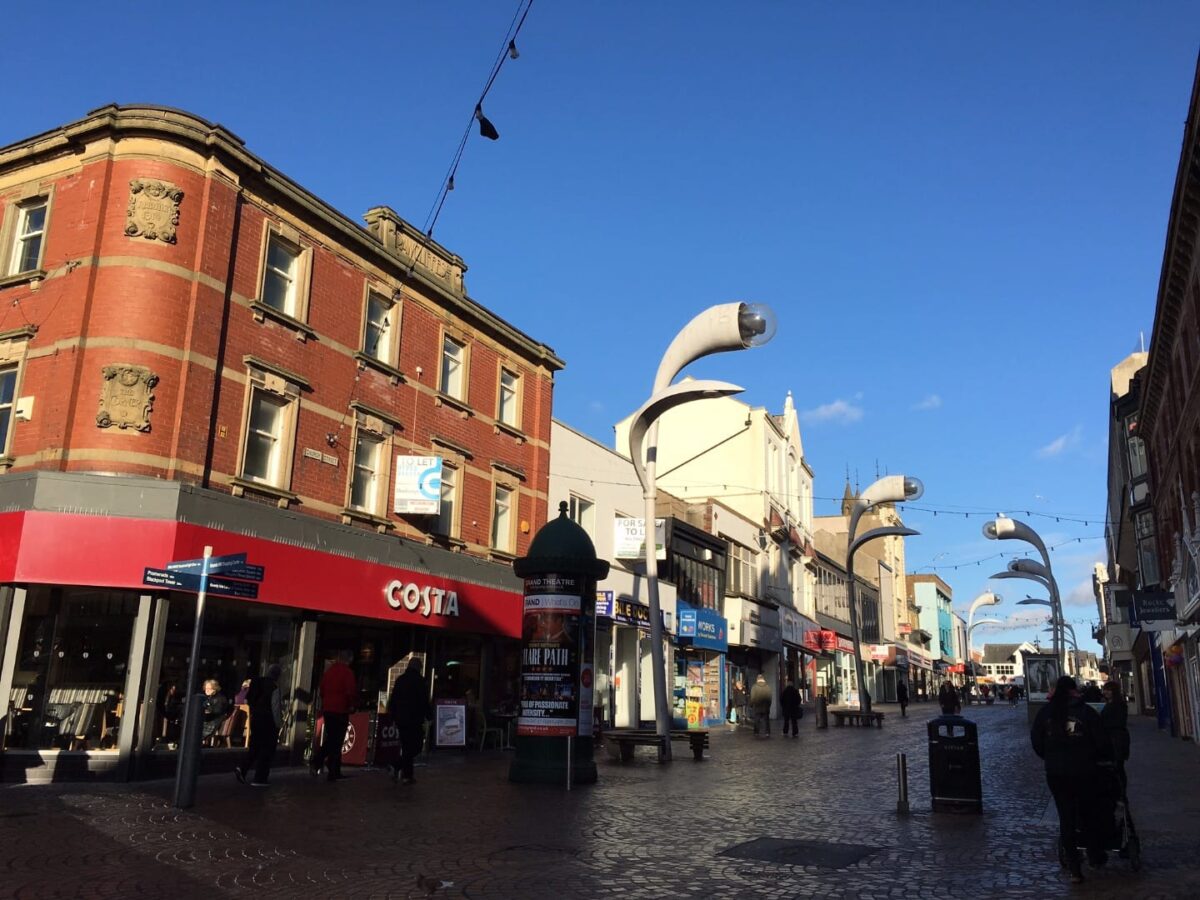 Blackpool Town Centre For Shopping By The Sea Live Blackpool