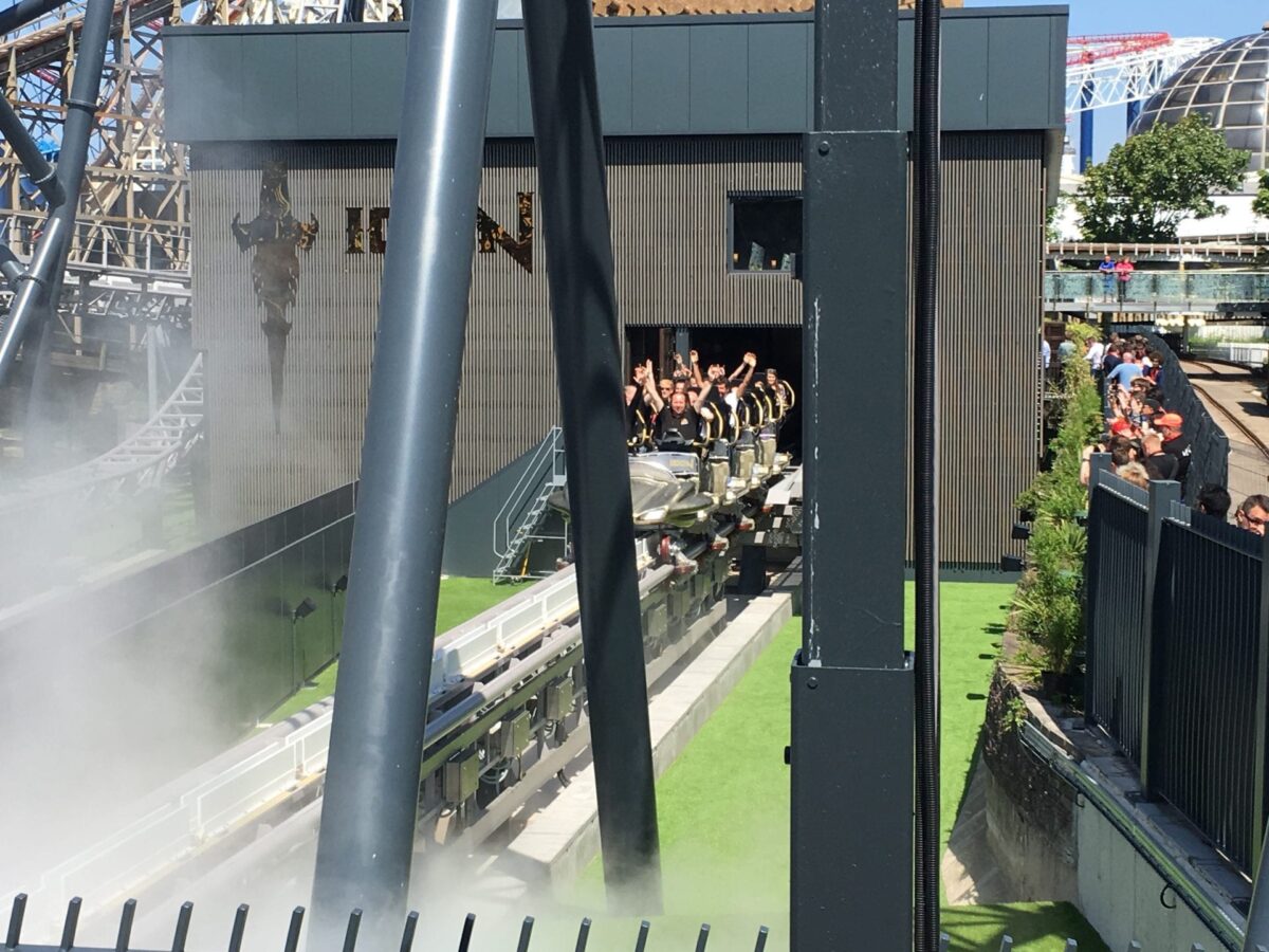 ICON the new Rollercoaster at Blackpool Pleasure Beach