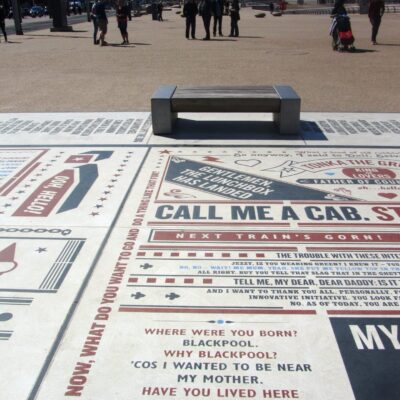 Comedy Carpet on Blackpool Central Promenade - Live Blackpool