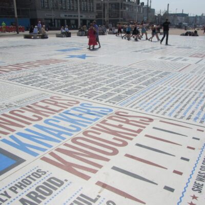 Comedy Carpet on Blackpool Central Promenade - Live Blackpool