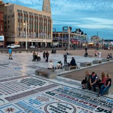 Comedy Carpet on Blackpool Central Promenade - Live Blackpool