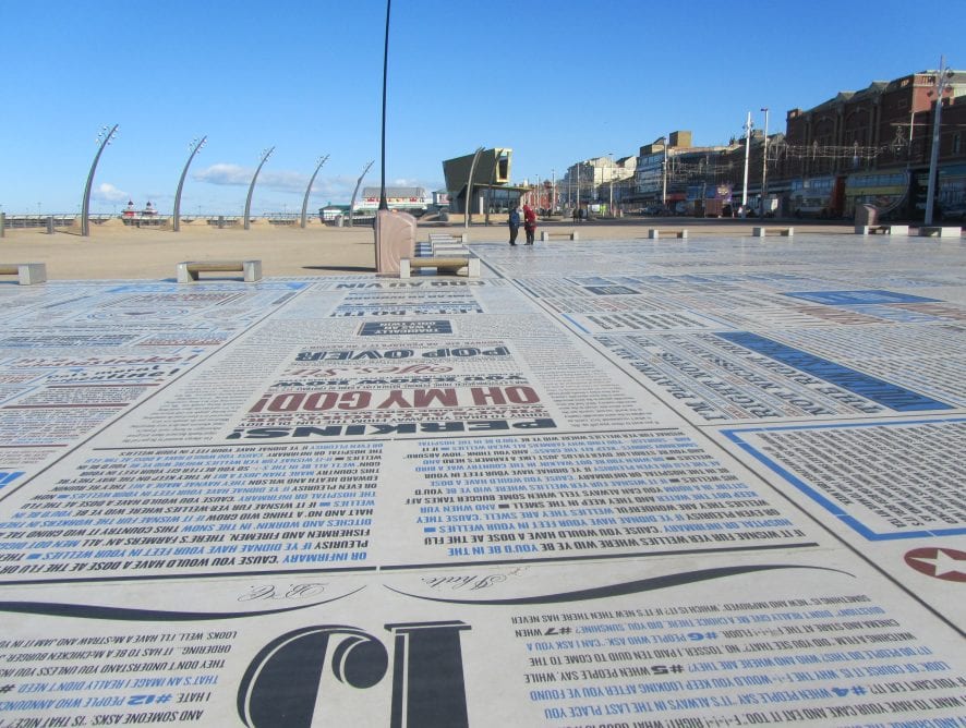 Comedy Carpet on Blackpool Central Promenade - Live Blackpool