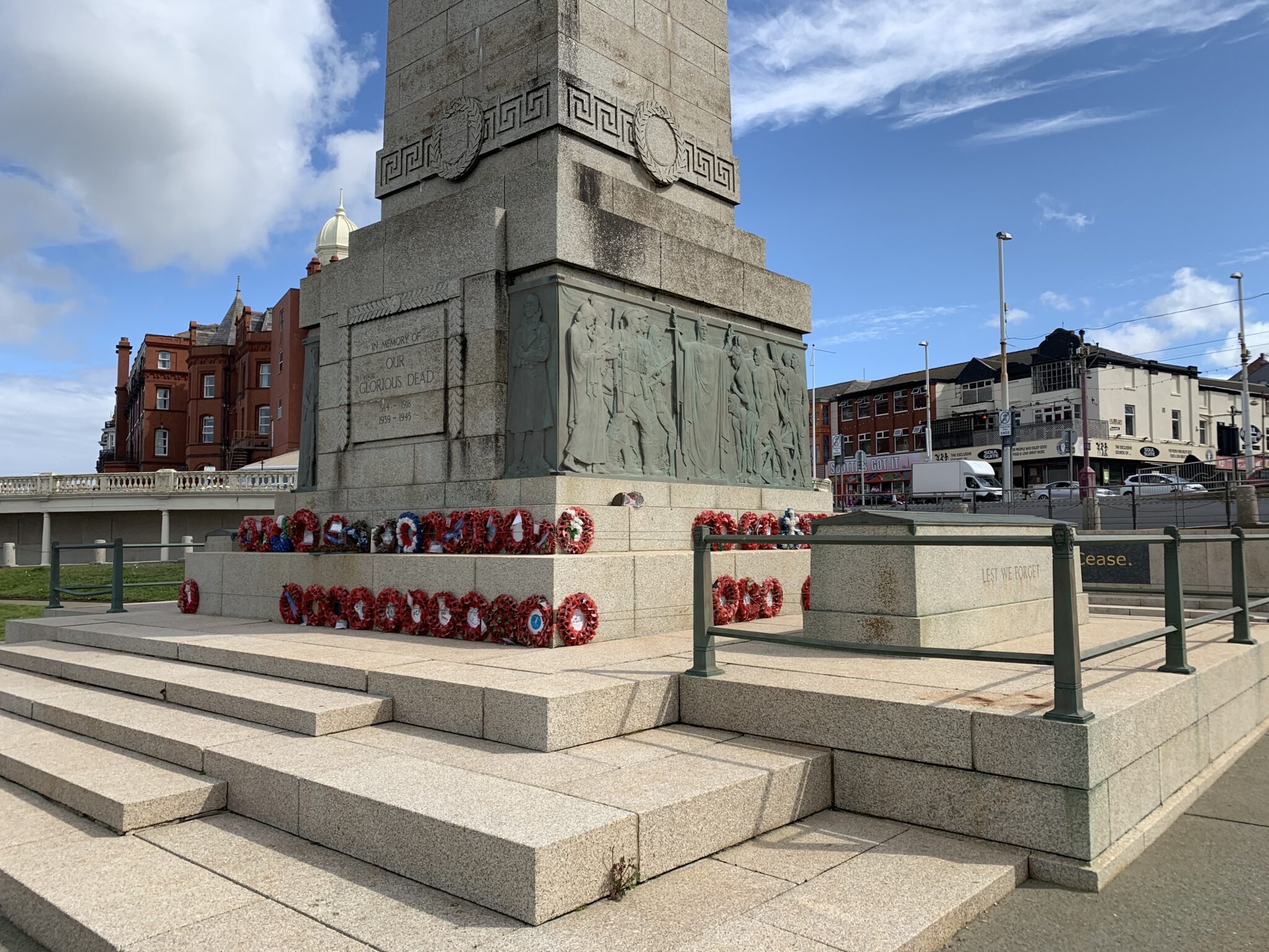 Blackpool War Memorial and Cenotaph • Live Blackpool