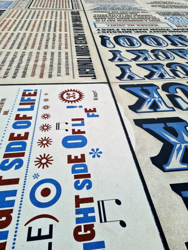 Comedy Carpet on Blackpool Central Promenade - Live Blackpool