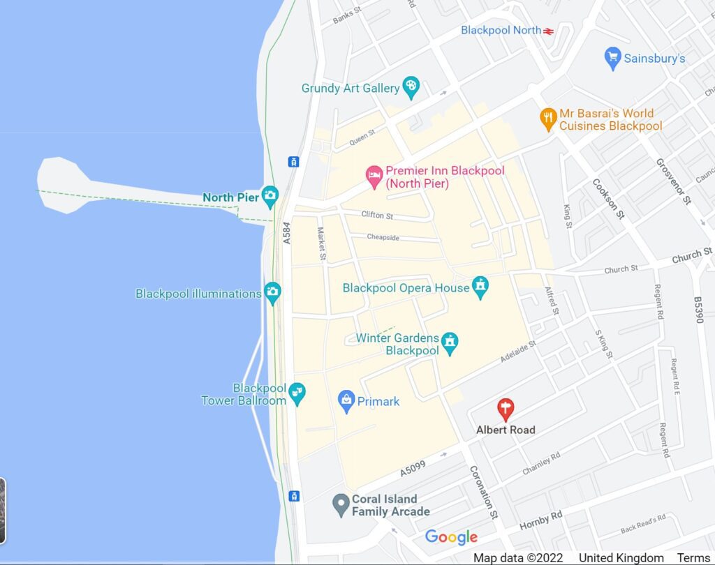Hotels in Blackpool - Albert Road • places to stay with Live Blackpool