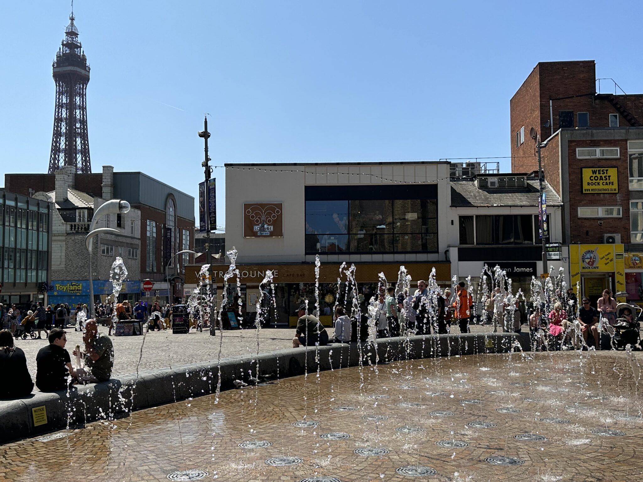 Visit St John's Square in the Town Centre • look around with Live Blackpool