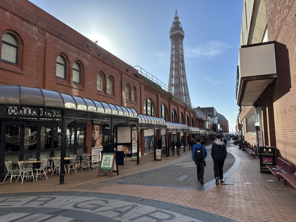Victoria Street in Blackpool Town Centre • look around with Live Blackpool
