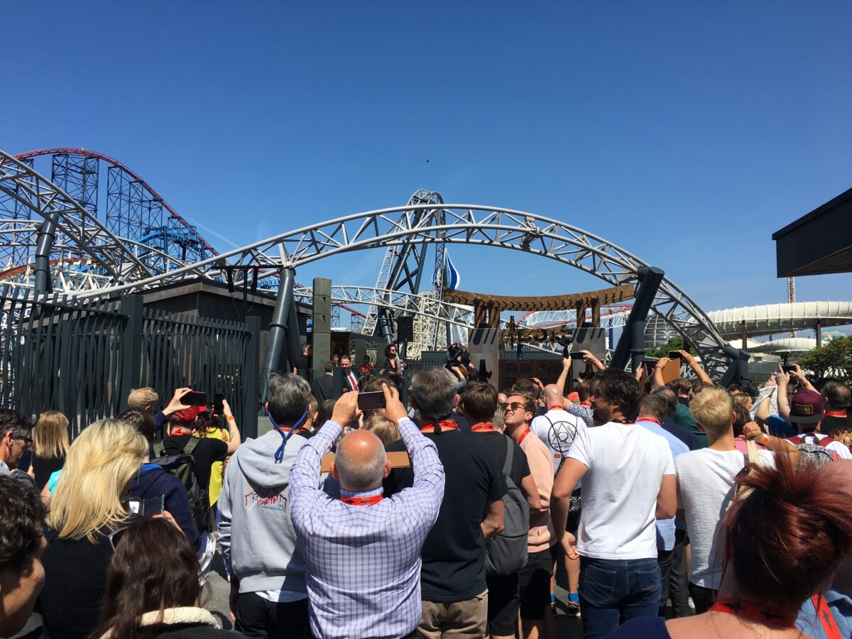 ICON the new Rollercoaster at Blackpool Pleasure Beach