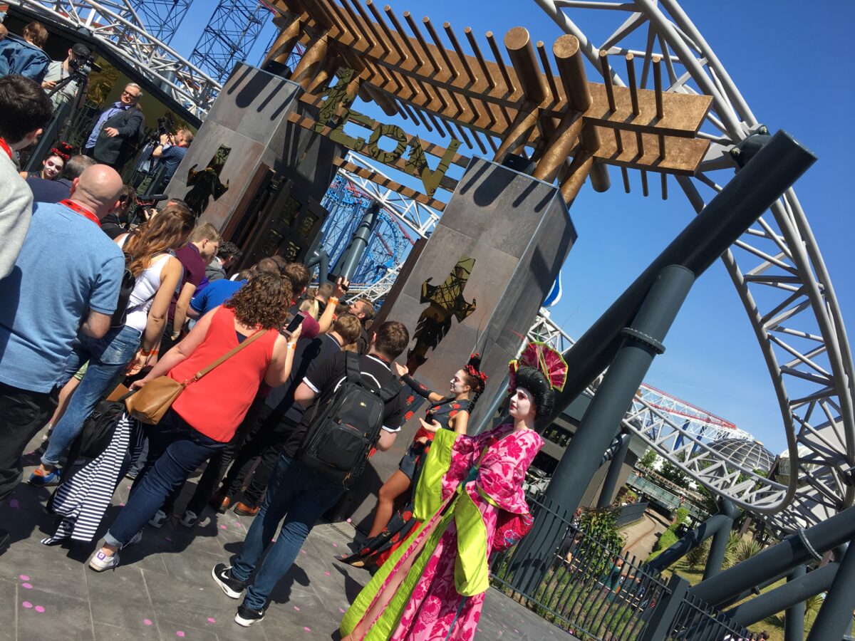 ICON the new Rollercoaster at Blackpool Pleasure Beach