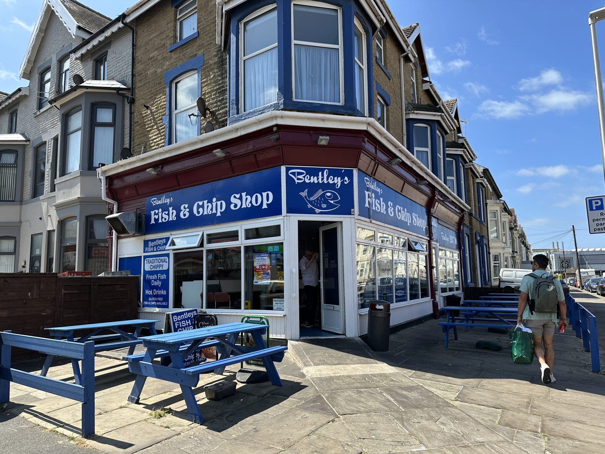 Bentleys Fish and Chips • places to eat with Live Blackpool