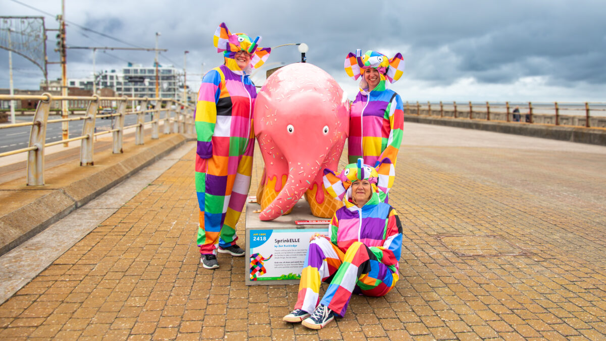 Elmer's Big Parade - FREE Elephant Art Trail! • Live Blackpool