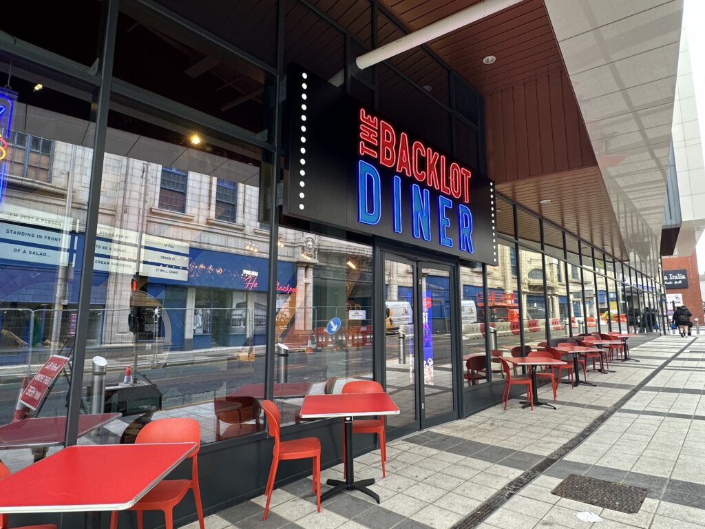 Backlot Diner • places to eat with Live Blackpool