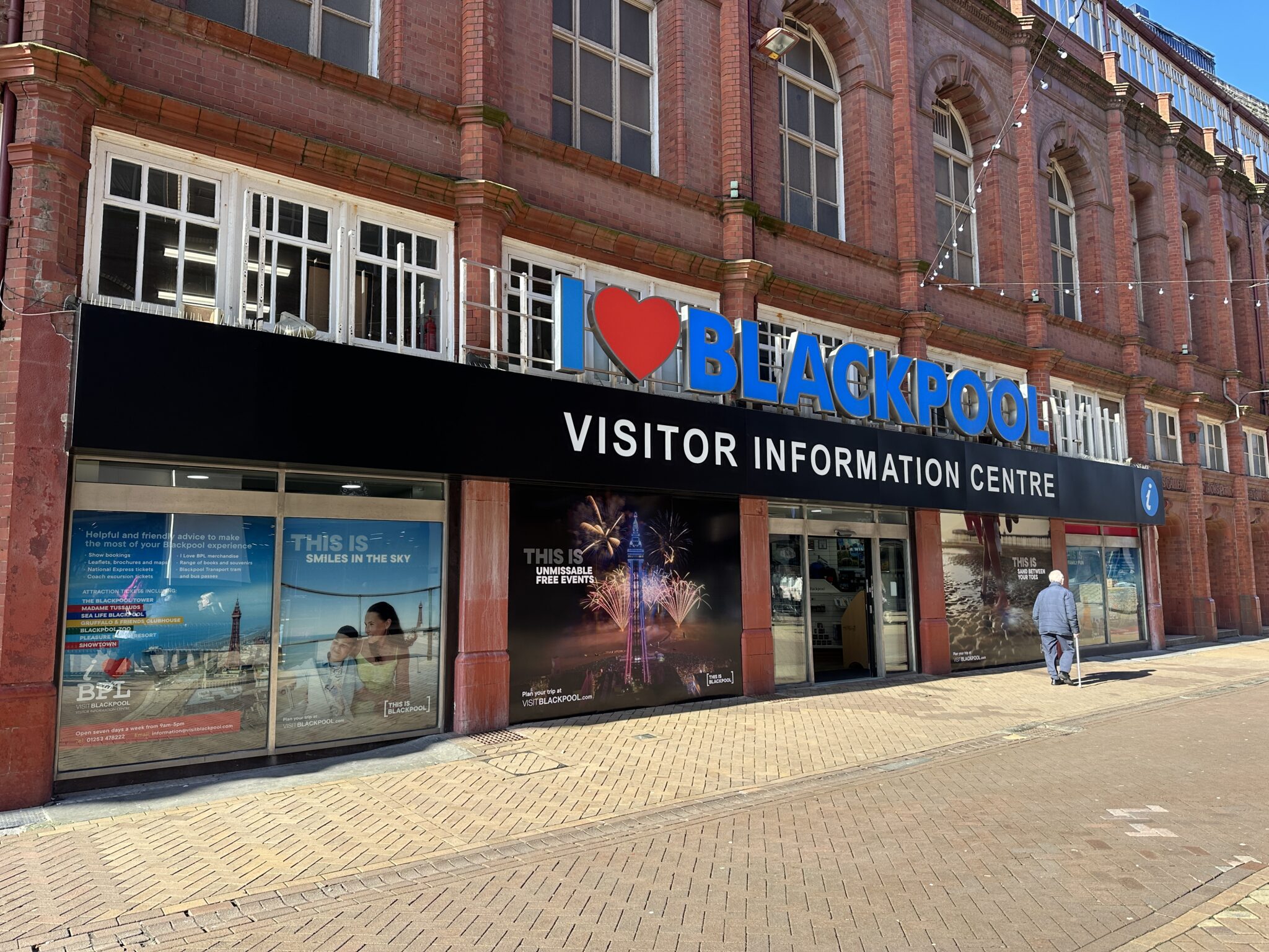 Blackpool Tourist Information Centre TIC • take a look with Live Blackpool